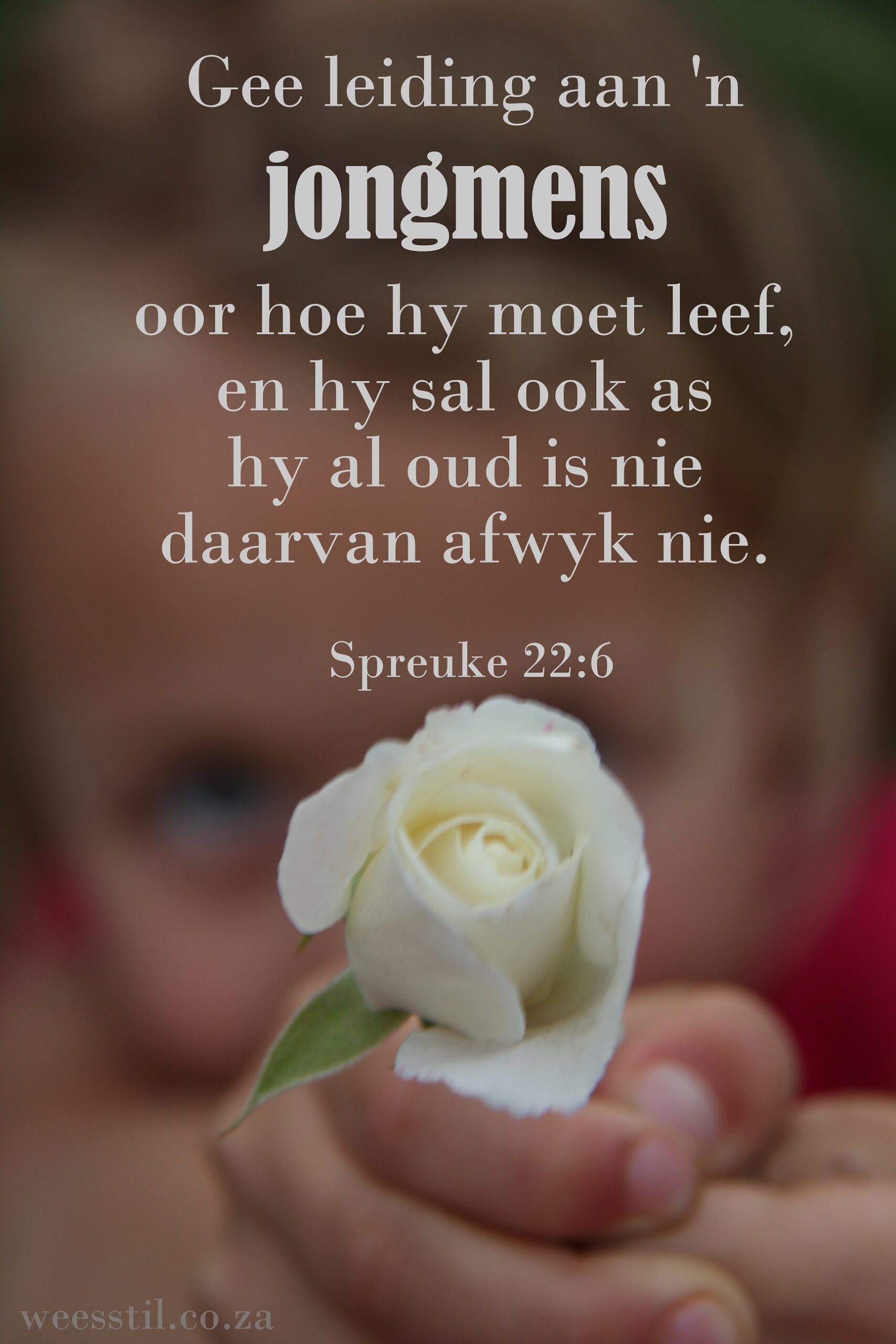 Wees stil – "Wees stil en weet Ek is God!" (Psalm 46:11)